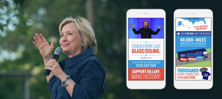 Ready for Hillary - Rising Tide Interactive